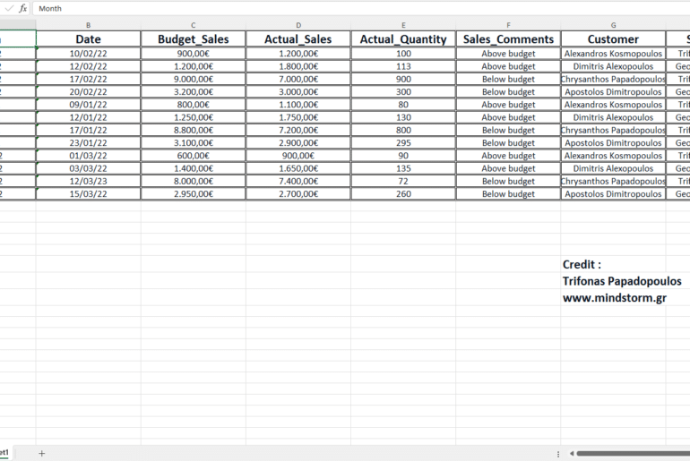 Move Table Raws Up And Down In Excel Mindstorm