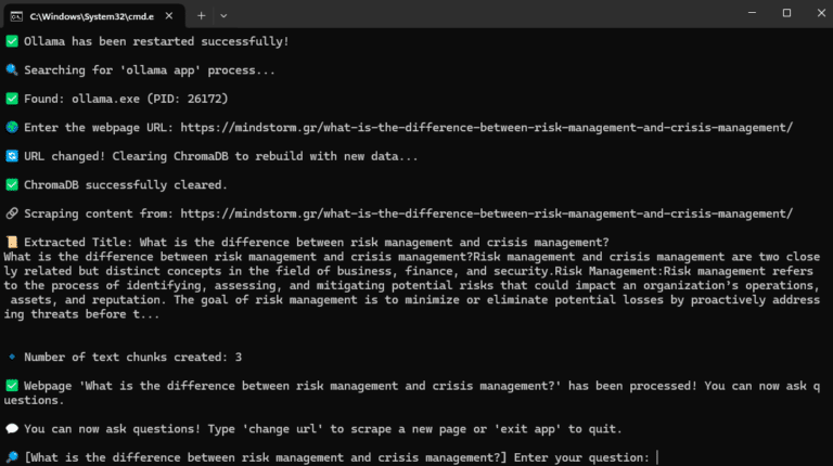 Building an AI-Powered Web Scraper with Ollama & ChromaDB - Mindstorm